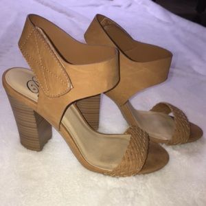 Shoes | Tan Open Toe Sandals | Poshmark